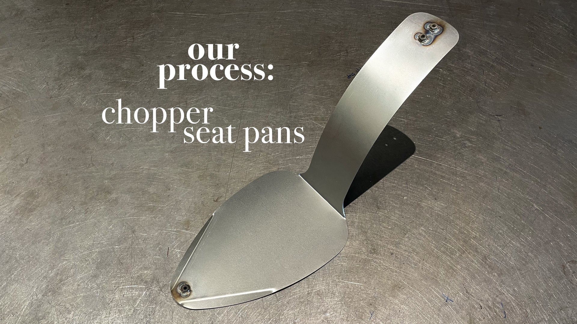 Our Process: Chopper Seat Pans – Prism Supply