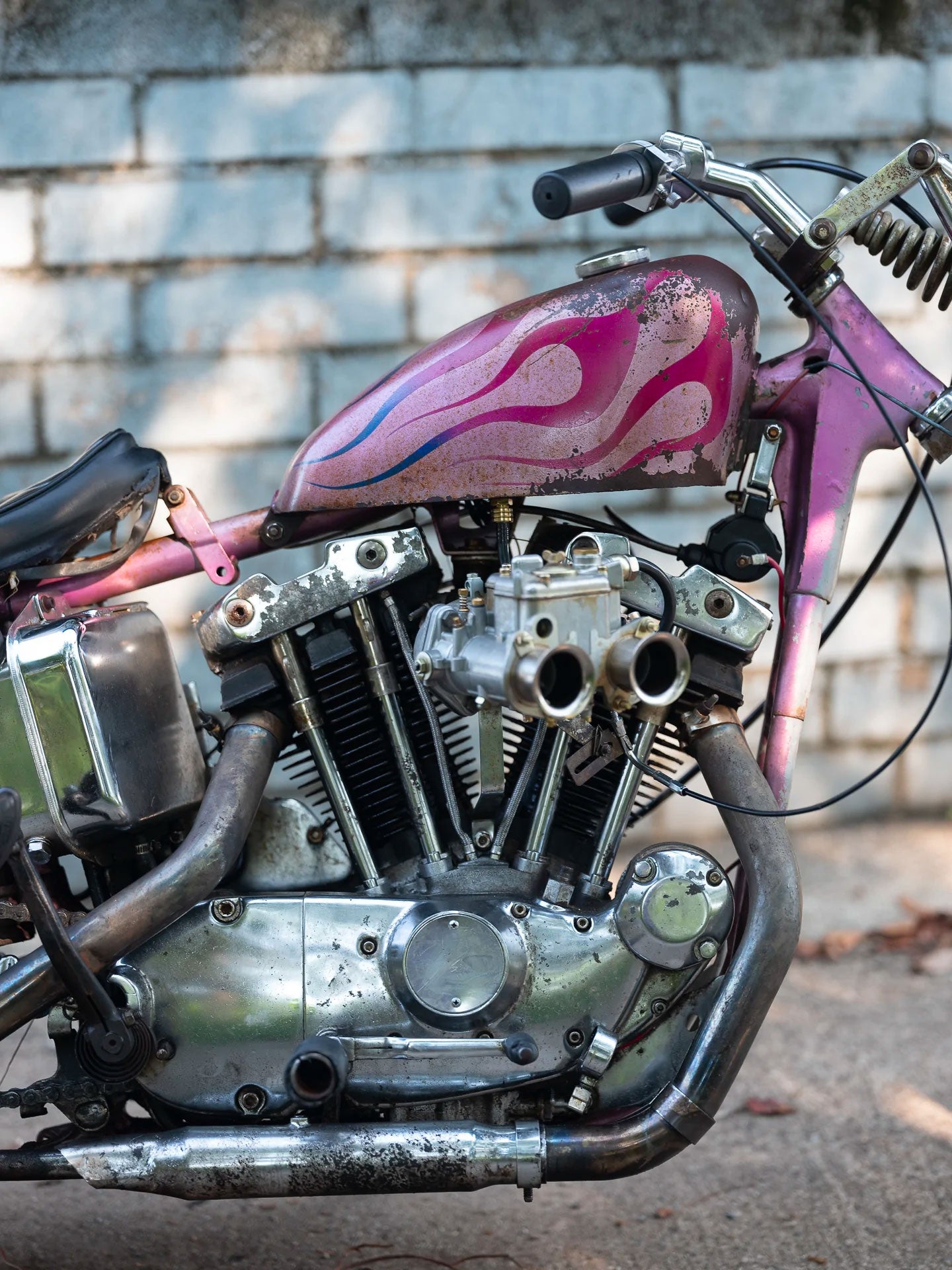 1974 Harley-Davidson Sportster “Grave Digger” – Prism Supply